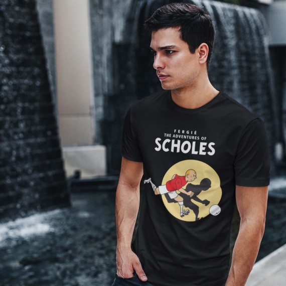 Fergie's Adventures Of Scholes T-Shirt | TShirtsUnited