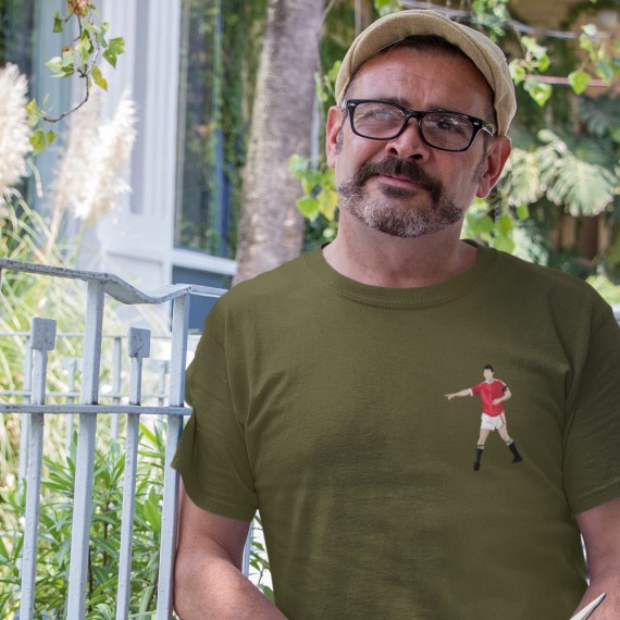 Bryan Robson Pocket Print T-Shirt | TShirtsUnited