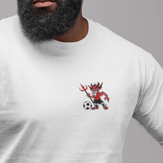 Red Devil (Pocket Print) T-Shirt | TShirtsUnited