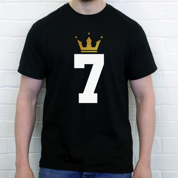 Number Seven Crown T-Shirt | TShirtsUnited