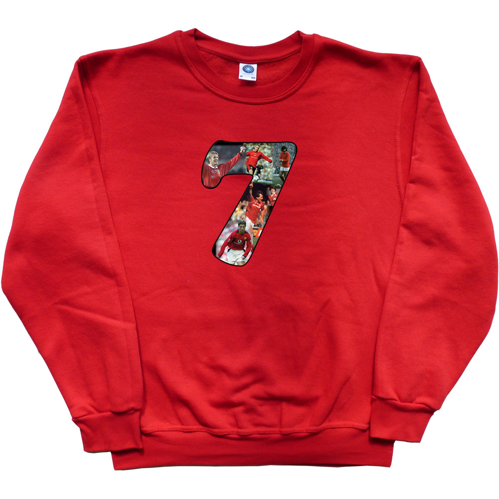 Manchester United Number 7s T-Shirt | TShirtsUnited